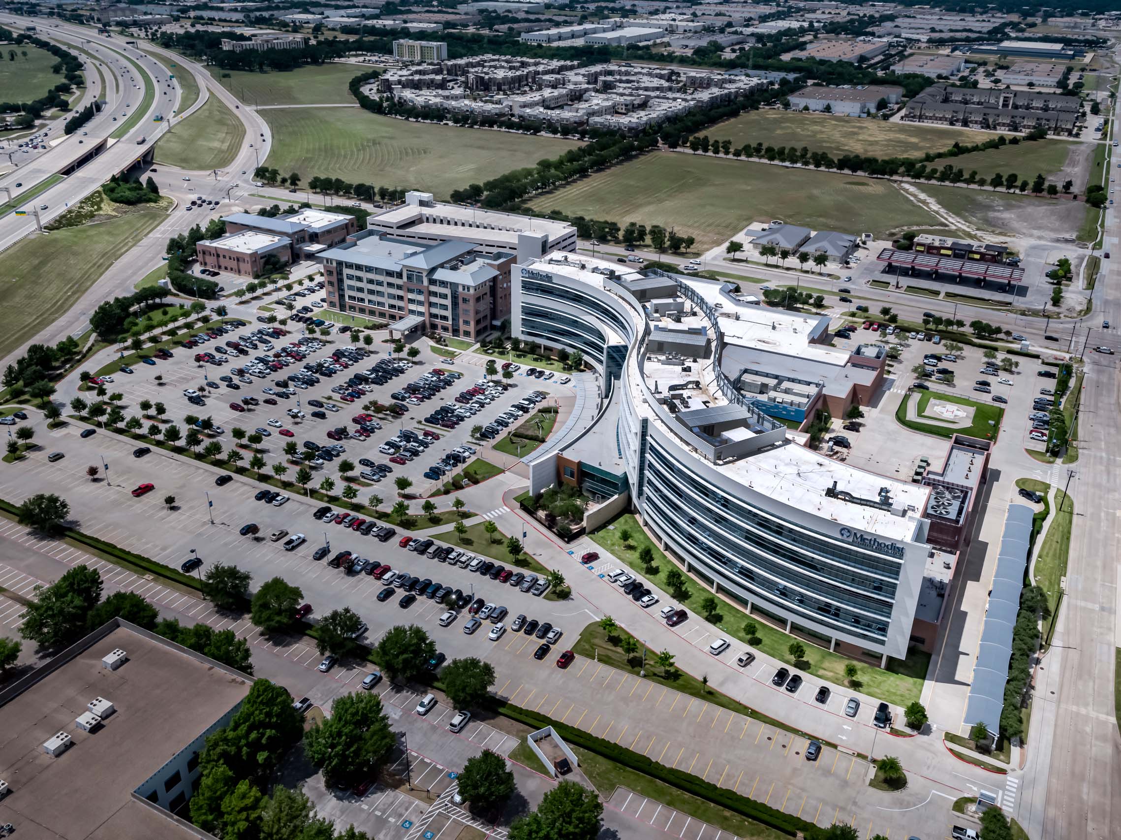 Methodist Richardson Medical Center Vertical Expansion & Parking Garage ...